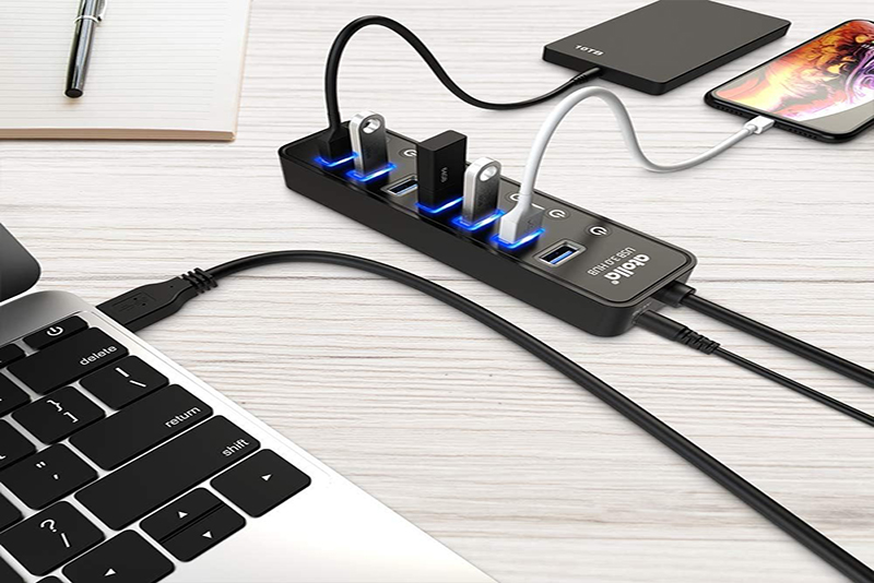 Test Hub USB Atolla 7 Ports 5Gbps - Avis Complet 2026
